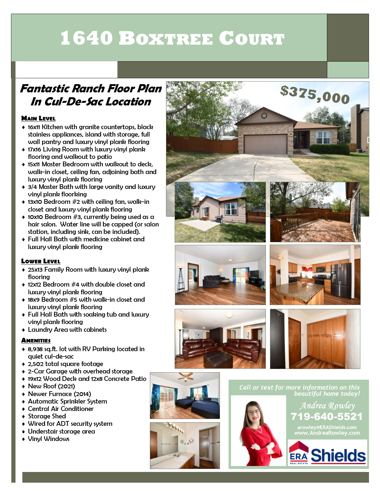 1640 Boxtree Ct. SOLD for $435,000 – Andrea Rowley │ ERA Shields